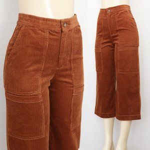 Current Air | Pants & Jumpsuits | New Camel Corduroy High Waist Wide ...